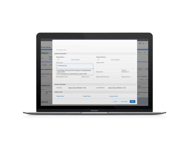 Dynamics 365 - Ideal Postcodes